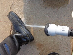 Step into biosecurity with clean and disinfected boots – Livestock
